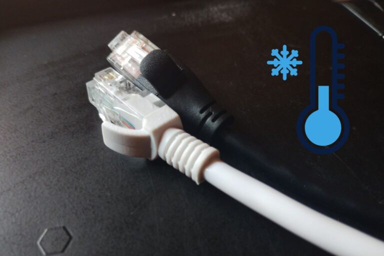 Can Ethernet Cable Freeze? [Impact Of Cold Weather] | CablesRadar